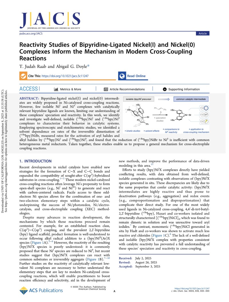 The Doyle Group – UCLA Chemistry Group