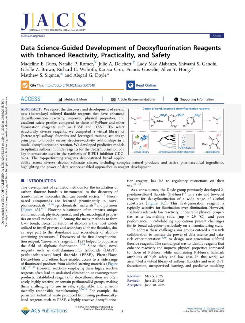 The Doyle Group – UCLA Chemistry Group